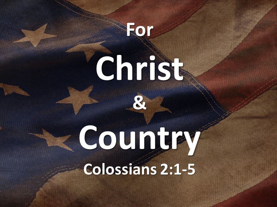 Sermon Notes 07/05/20 - Oak Hill Baptist Church